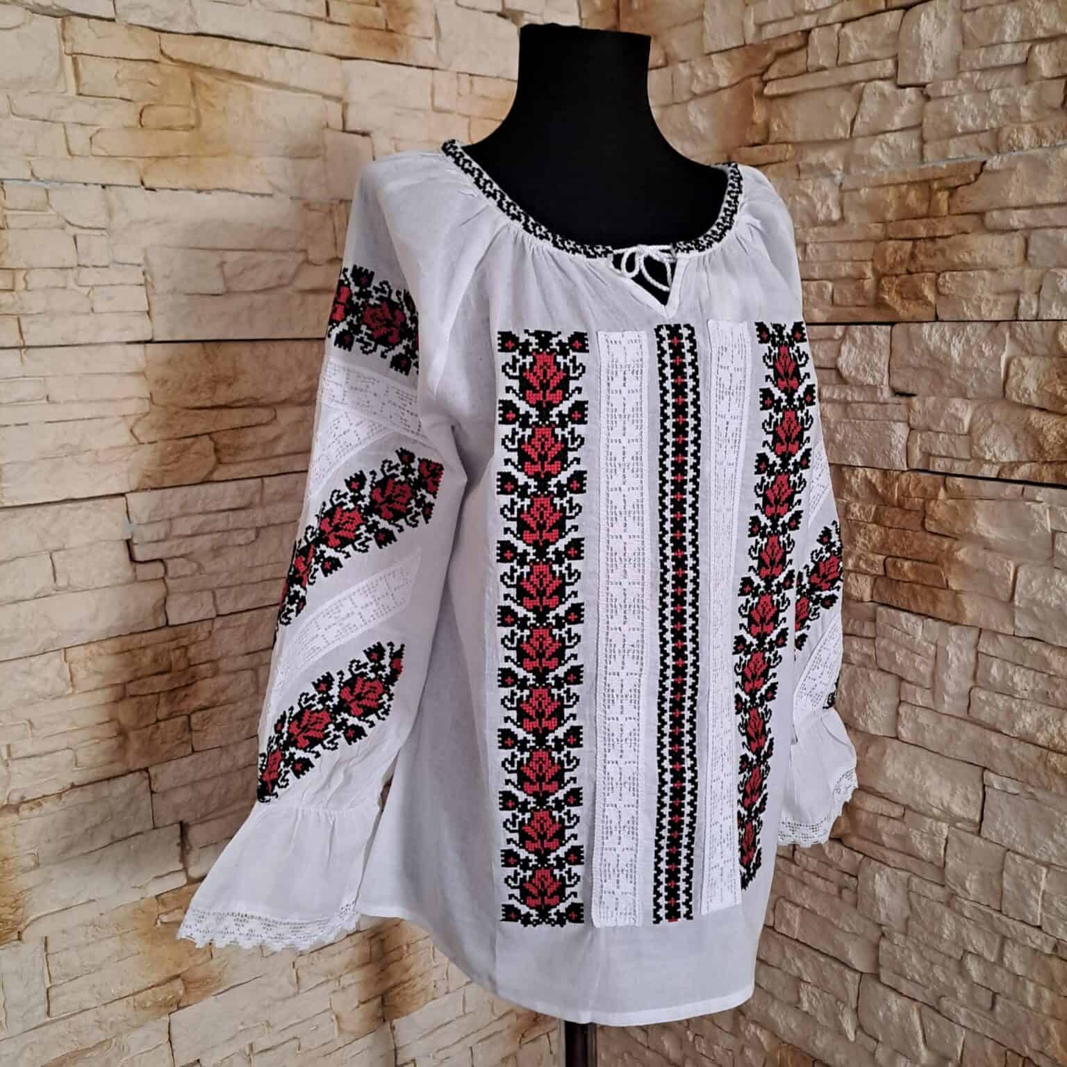 Bluze brodate marimi mari (4XL 5XL 6XL) – Pagina 2 – FemeieChic.ro